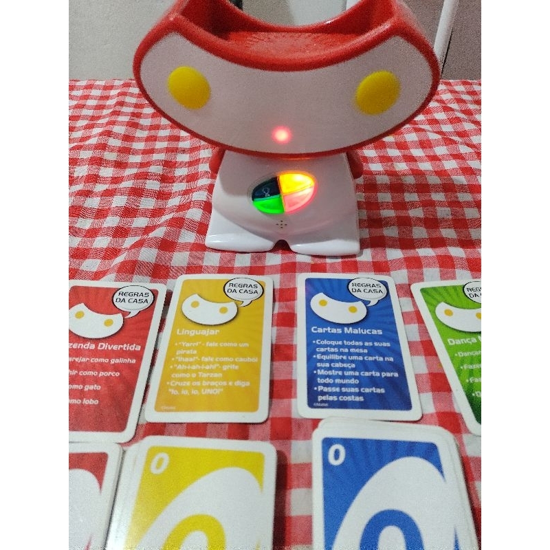 Jogo de Cartas Uno Roboto ( Mattel - Funcionando perfeitamente) Envio ...