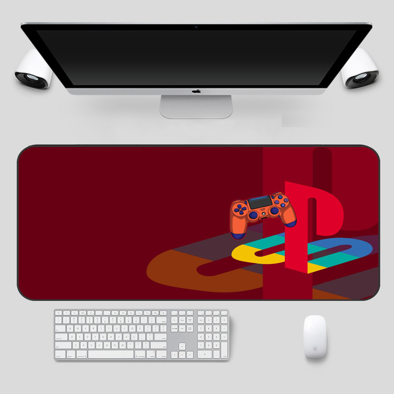 Mouse pad Grande Gamer Flexivel Suporte Para Mouse E Teclado 80X40 ...