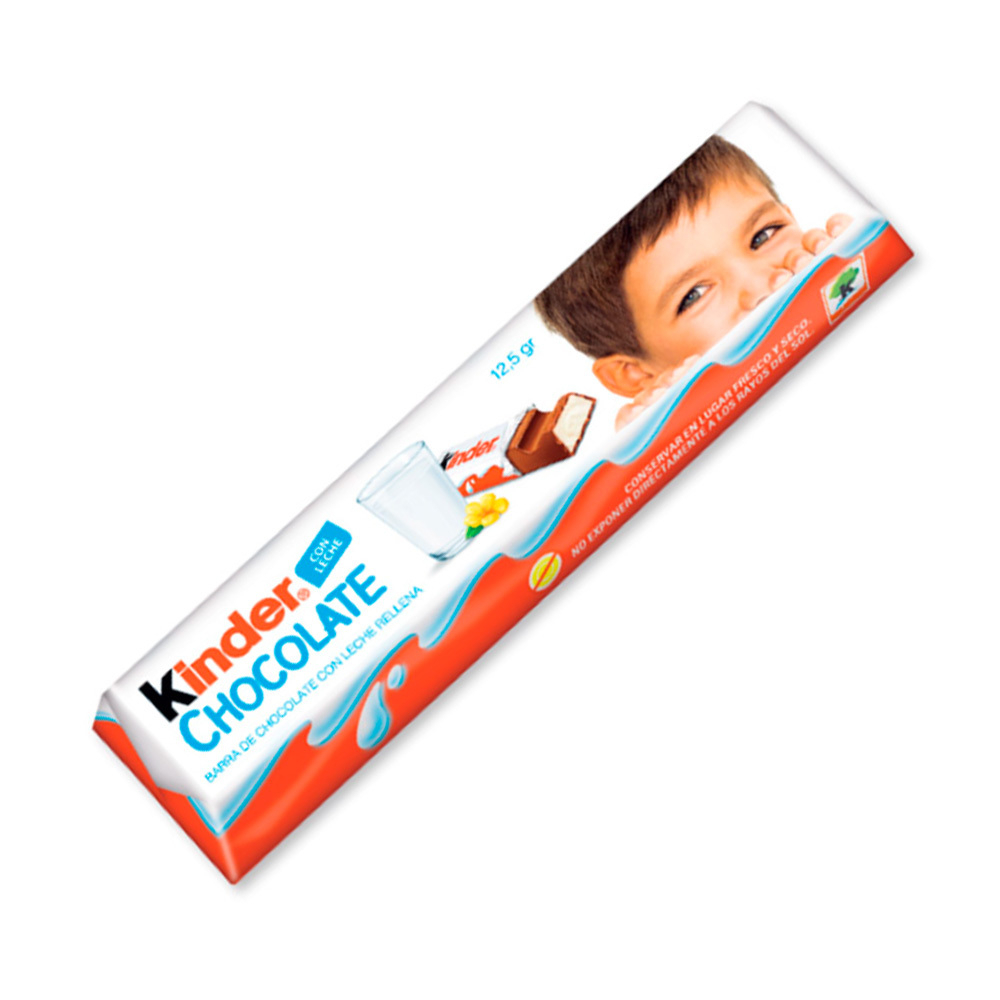 Kinder Chocolate Barrinha 12,5g | Shopee Brasil