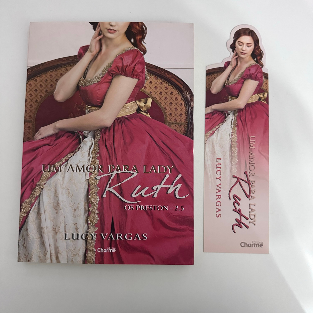 Um Amor Para Lady Ruth (com marcador) - Editora Charme | Shopee Brasil