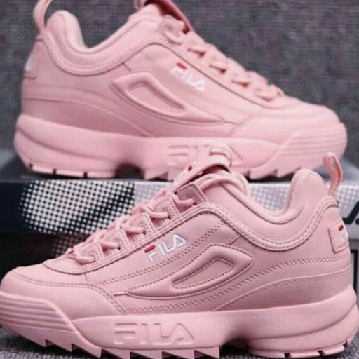 Fila Disruptor Rosa Feminino Envio Imediato Tam 34 ao 39 PROMOÇÃO ...