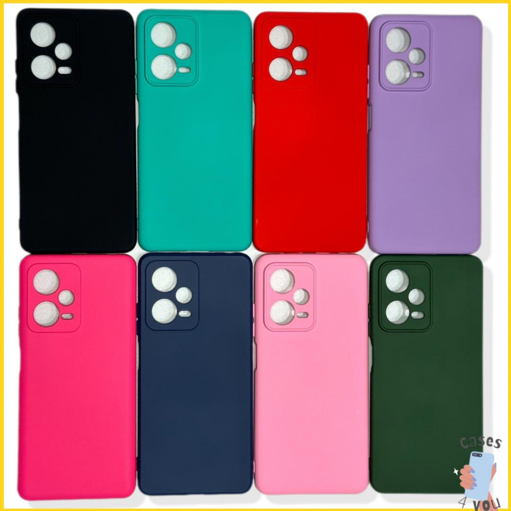 Case Capa Capinha Aveludada Xiaomi Redmi Note 12 4G Note 12 5G Note 12 Pro Plus Note 12S ...