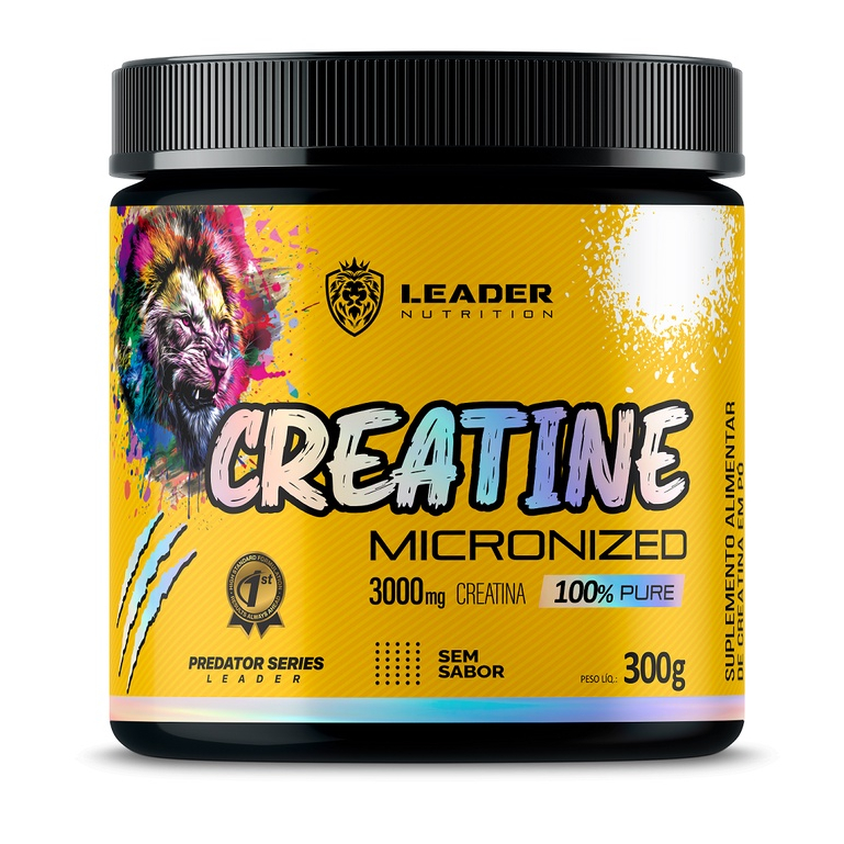 Creatina Creatine Micronizada 300g Leader Nutrition - Original | Shopee ...