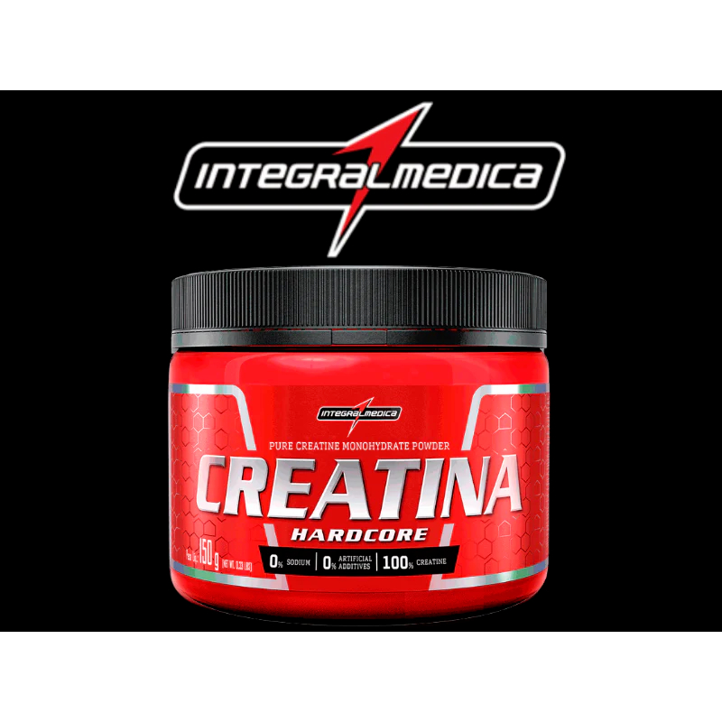 Creatina Hardcore Integralmedica 150g | Shopee Brasil