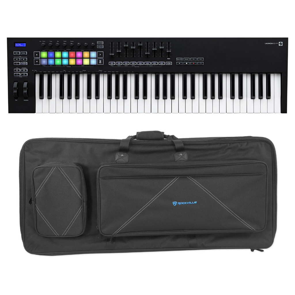Controlador de teclado ao vivo Novation Launchkey 61 MK3 61 teclas USB ... Controlador de teclado ao vivo Novation Launchkey 61 MK3 61 teclas USB ...