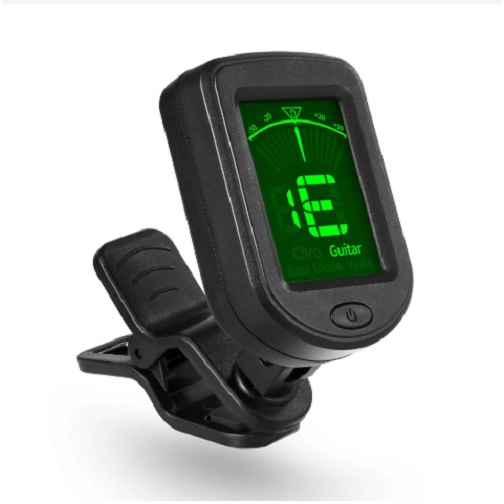 Afinador Digital Cromático Clip Violão Guitarra Cavaco Tuner (Envio ...