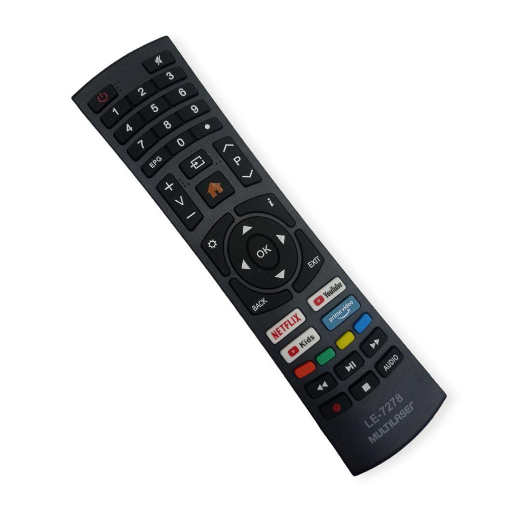 Controle Remoto Para Tv Multilaser Led Smart 4k Tl027 | Shopee Brasil