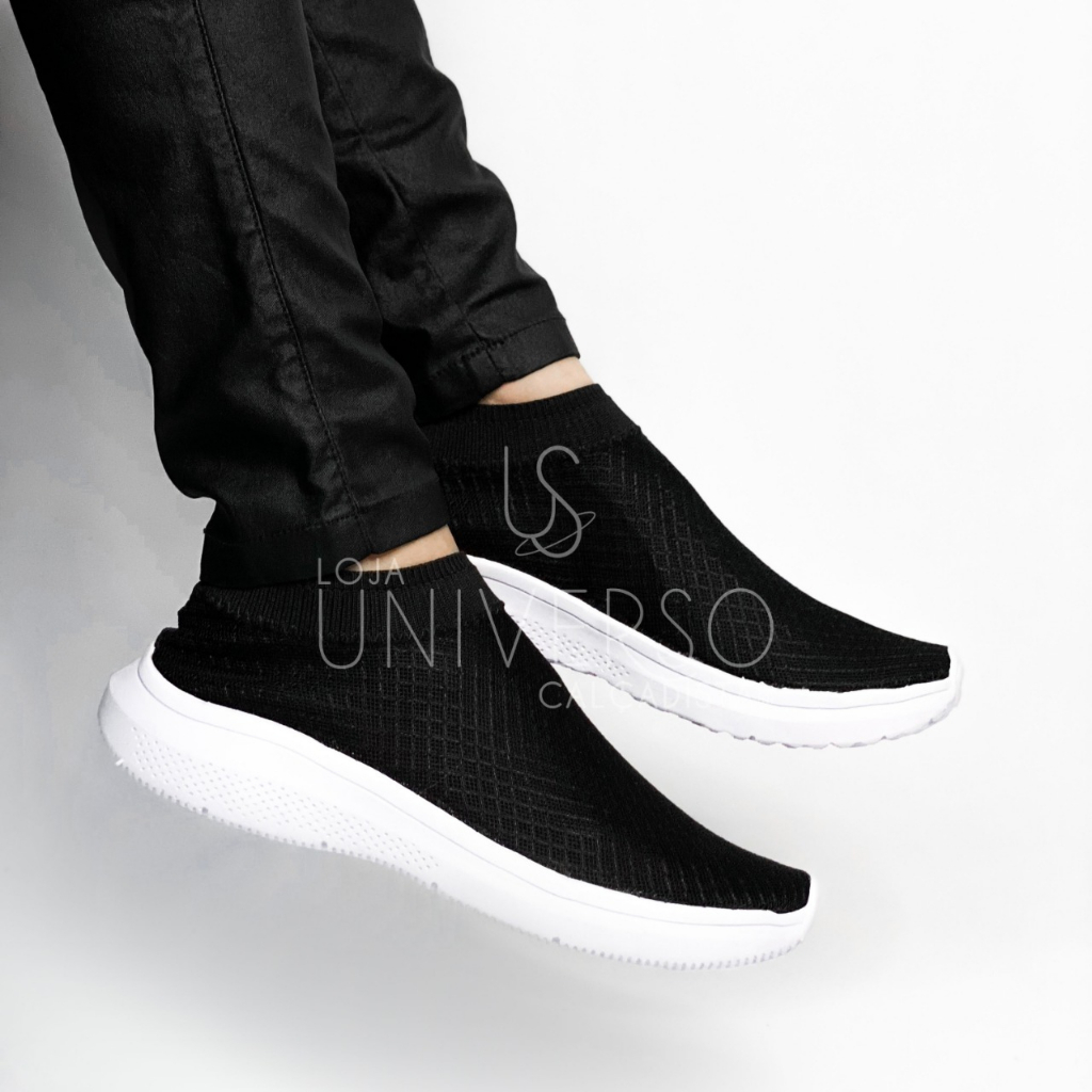 Tênis Meia Feminino Sem Cadarço | Shopee Brasil