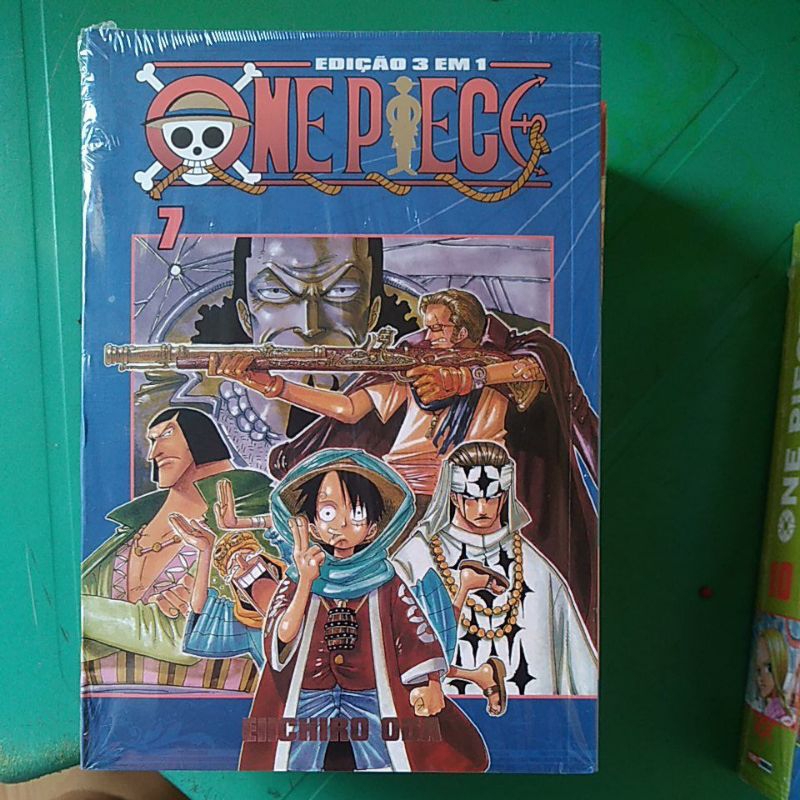 Mangá One piece 3 em 1 - Volumes avulsos | Shopee Brasil