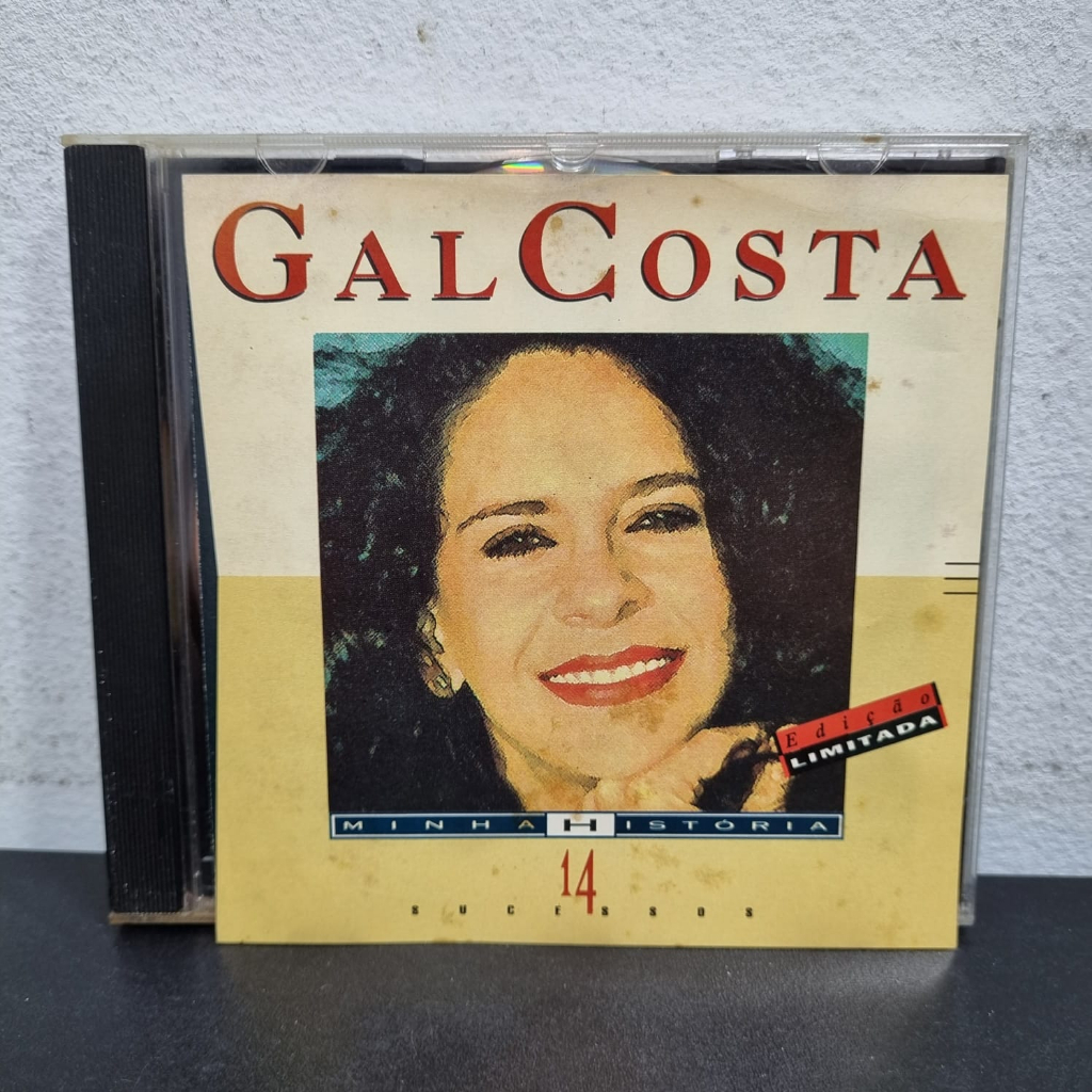 CD Gal Costa - Minha História - Original | Shopee Brasil