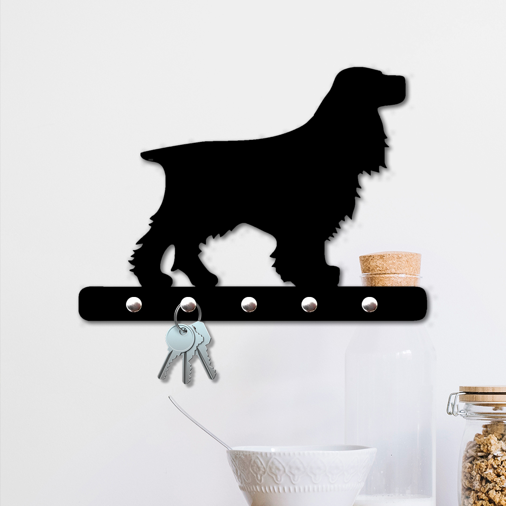 Porta Chaves de Parede Decorativo 6mm COCKER SPANIEL MDF | Shopee Brasil