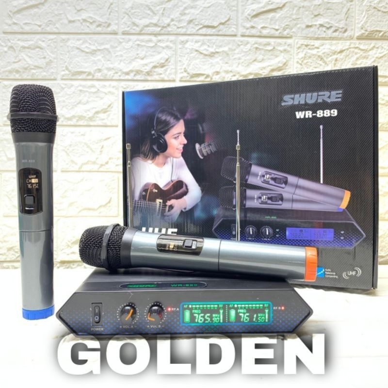 Shure wr89 microfone de mão sem fio wR889 | Shopee Brasil