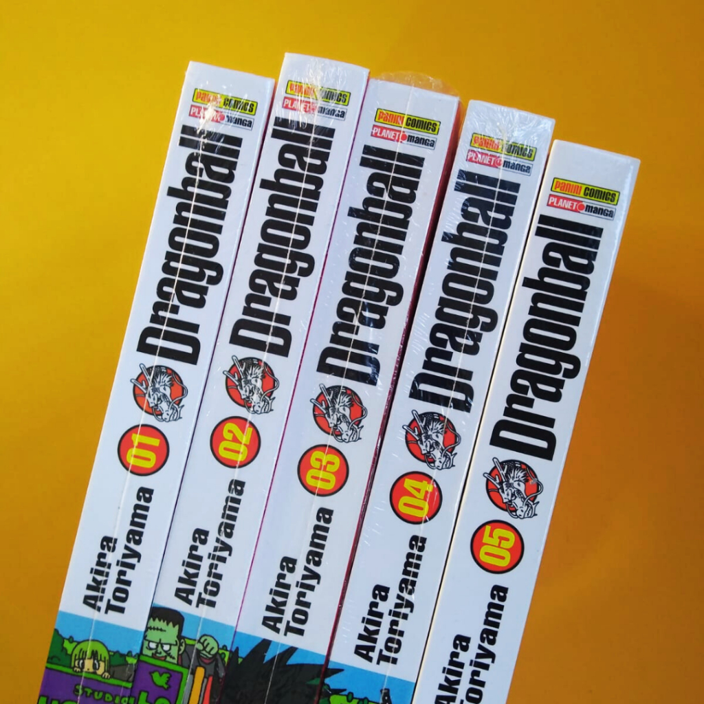 Dragon Ball - Edição definitiva - 1 ao 5 - Capa Dura - Panini (1,2 e 4 ...