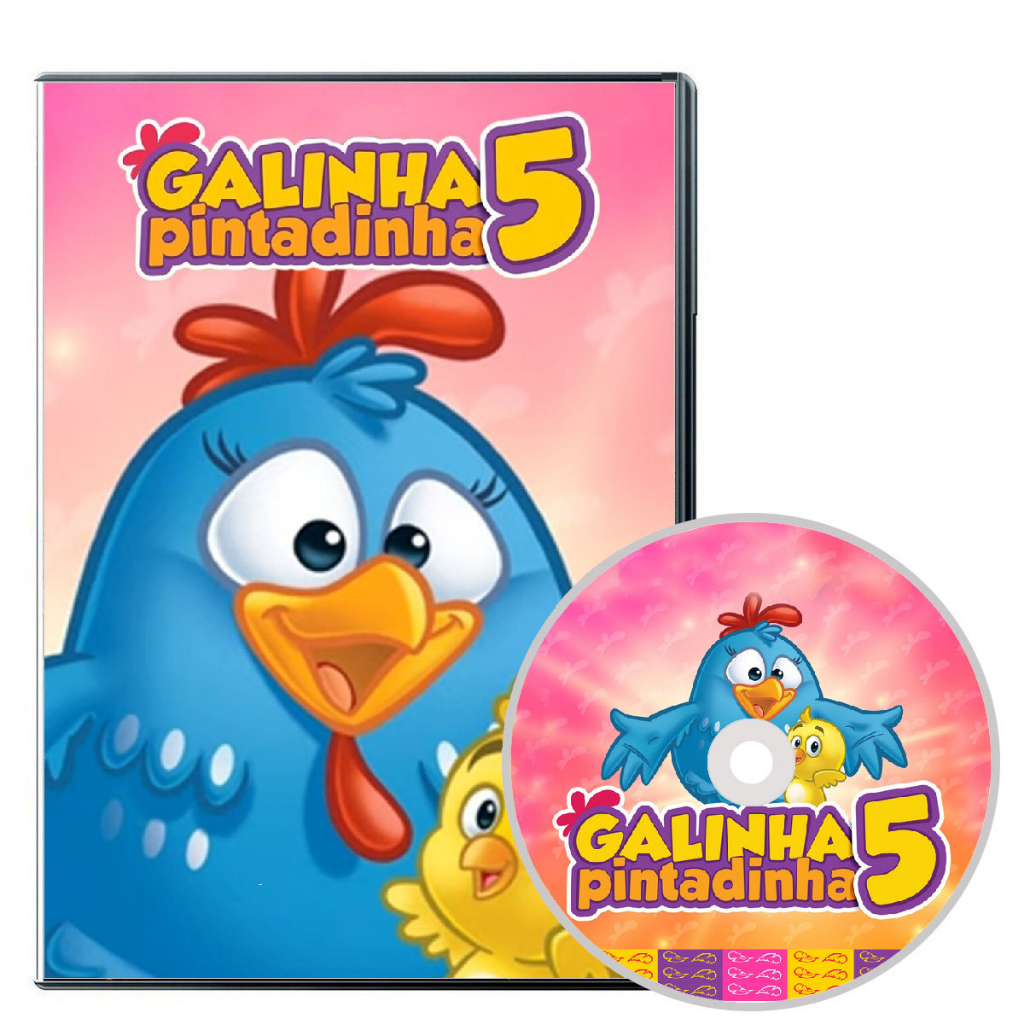 Dvd Galinha Pintadinha 5 (14 Clipes Infantil) | Shopee Brasil