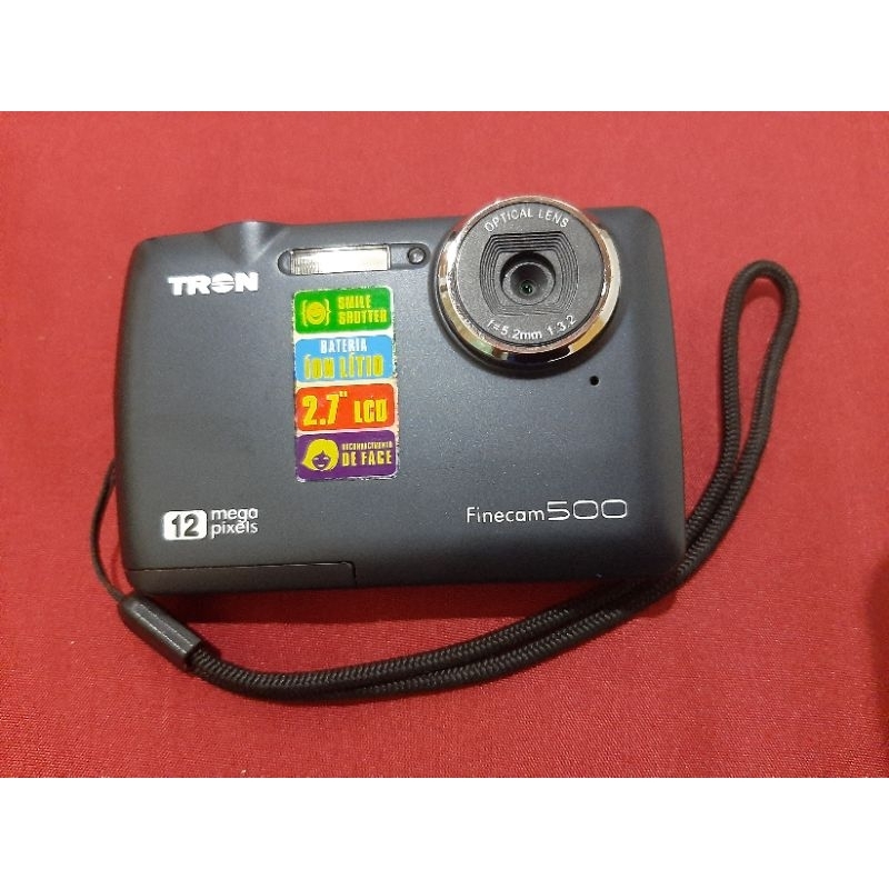Câmera Digital Tron Finecam 500 Preta | Shopee Brasil