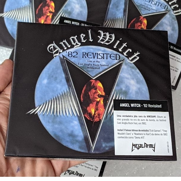 CD Angel Witch - '82 Revisited (Slipcase) | Shopee Brasil
