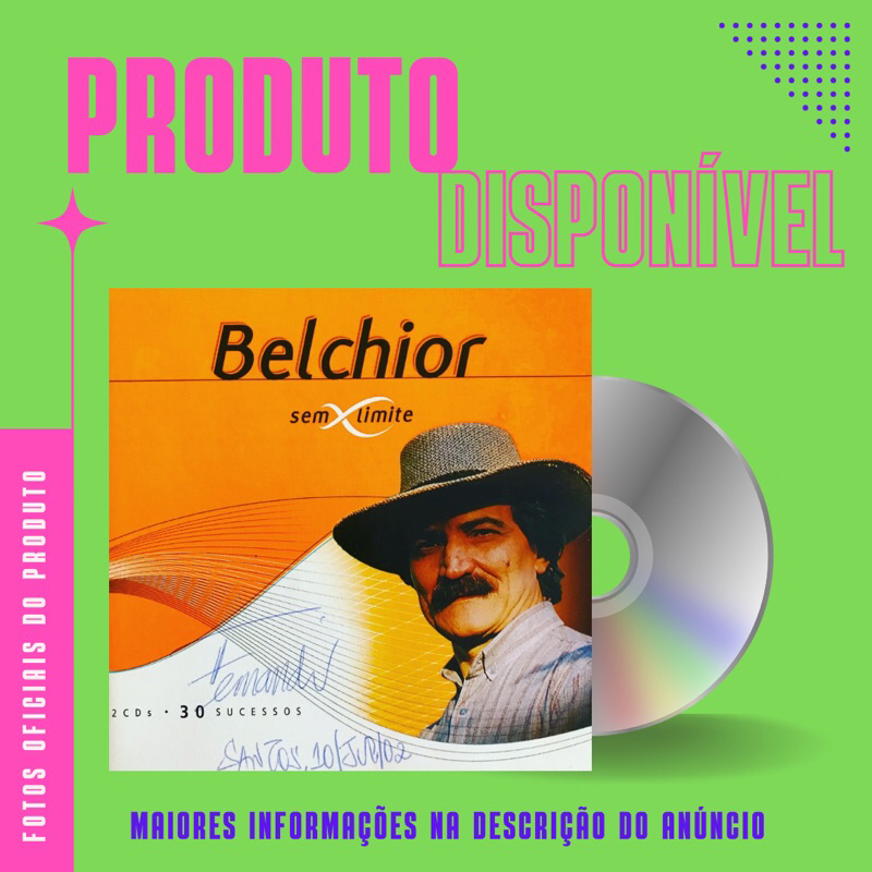 CD DUPLO BELCHIOR - SEM LIMITE | Shopee Brasil