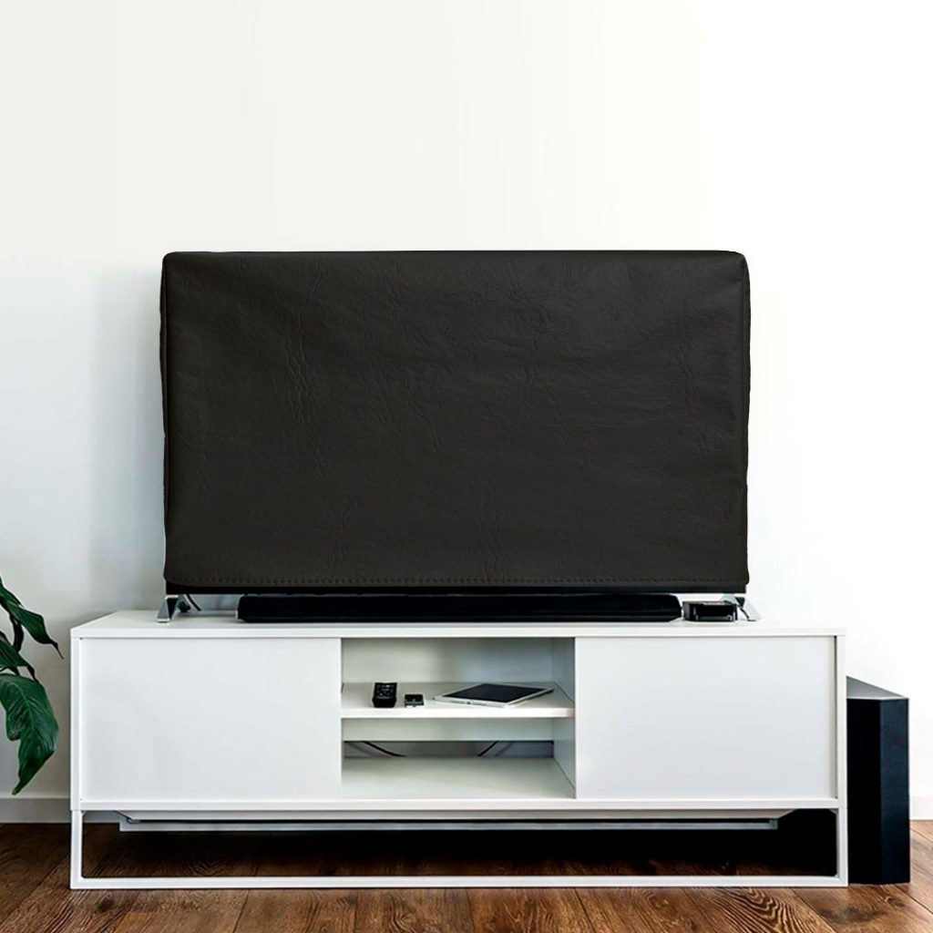 Capa Smart Tv Couro Preta 65 Polegadas | Shopee Brasil