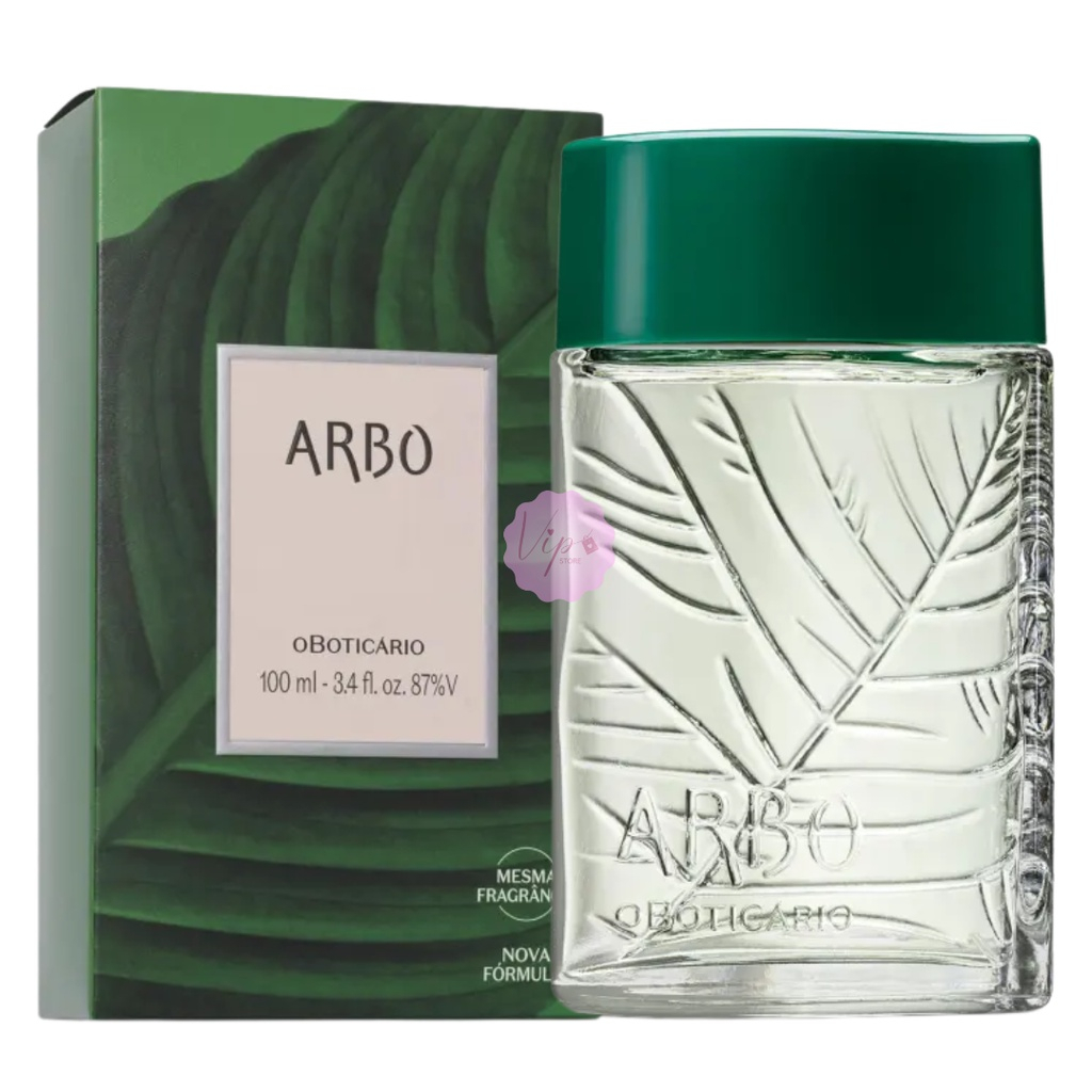 Perfume Arbo 100ml O Boticário versão nova | Shopee Brasil