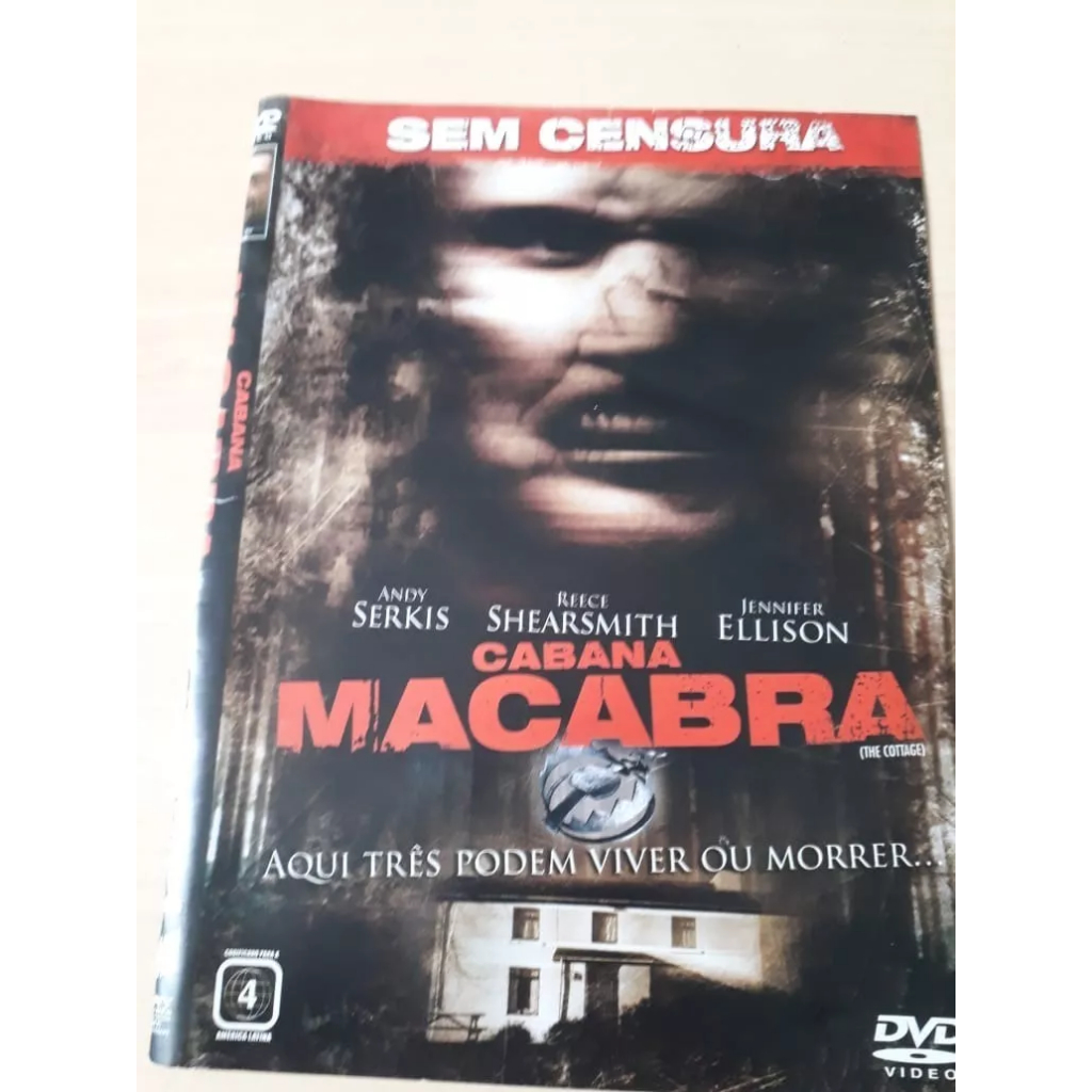Dvd Cabana Macabra | Shopee Brasil