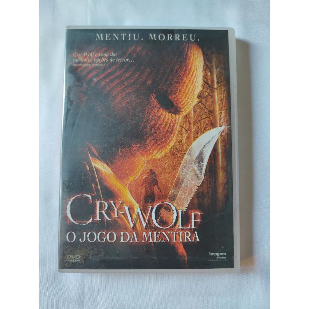 Dvd Filme Cry Wolf O Jogo Da Mentira | Shopee Brasil