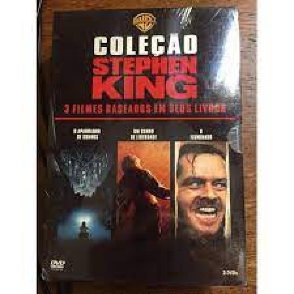box dvd colecao stephen king 3 filmes baseados em seus livros | Shopee ...