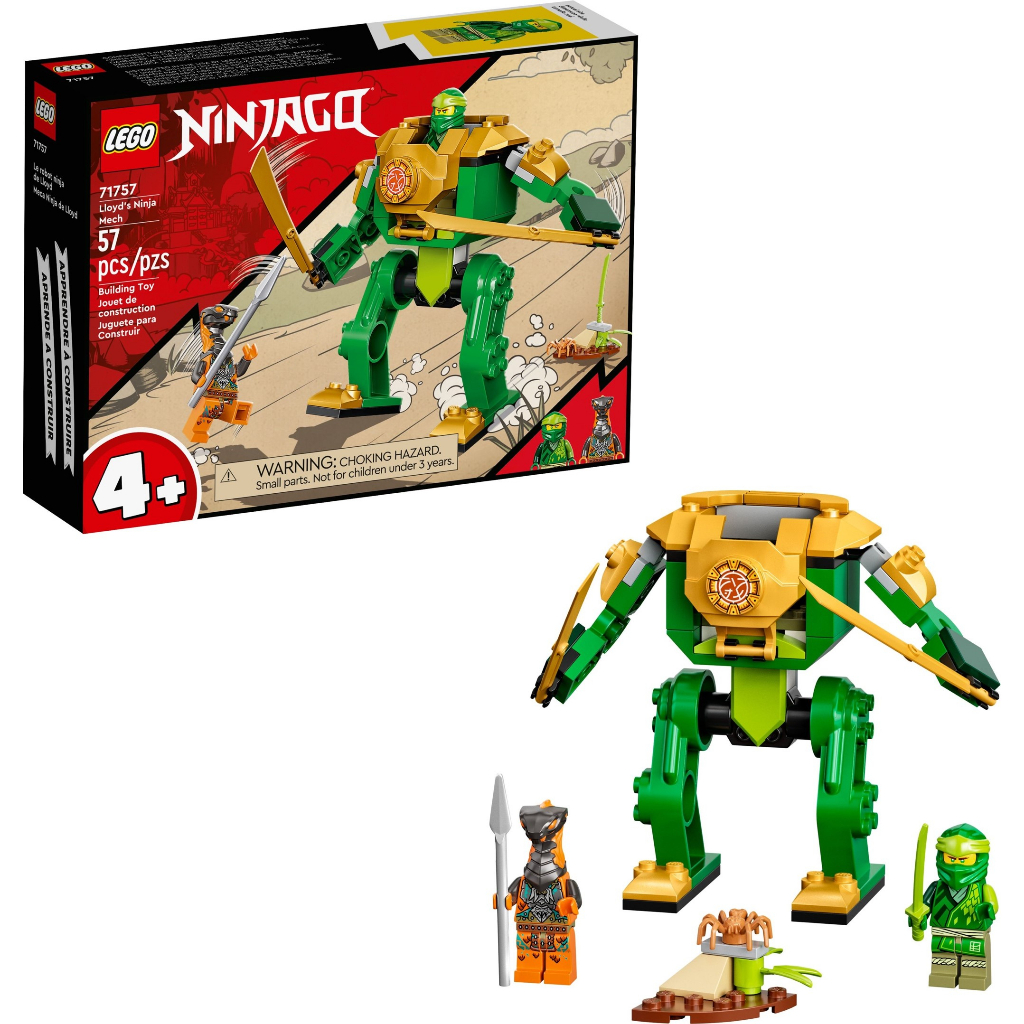 Lego 71757 - Robo Ninja Do Lloyd - Lego Ninjago | Shopee Brasil
