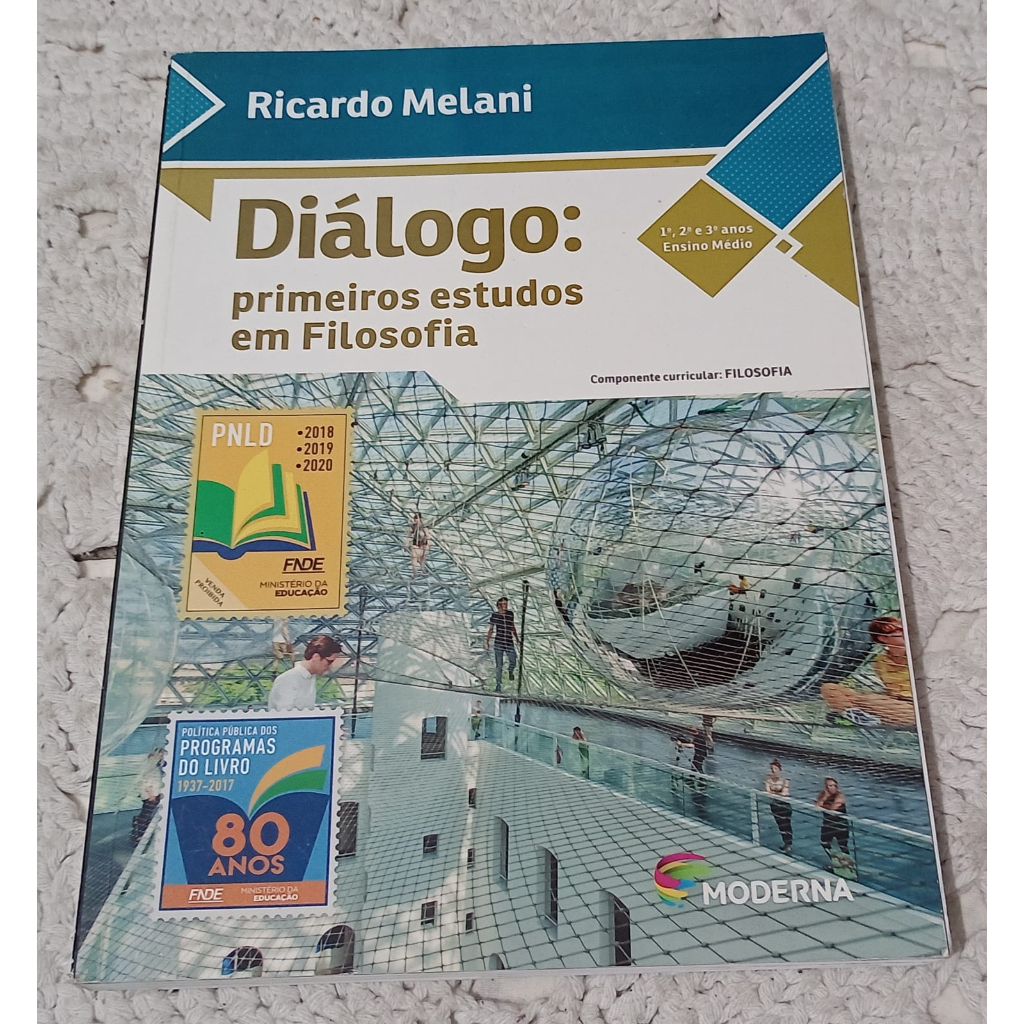 Diálogo Primeiros Estudos Em Filosofia - Ricardo Melani | Shopee Brasil