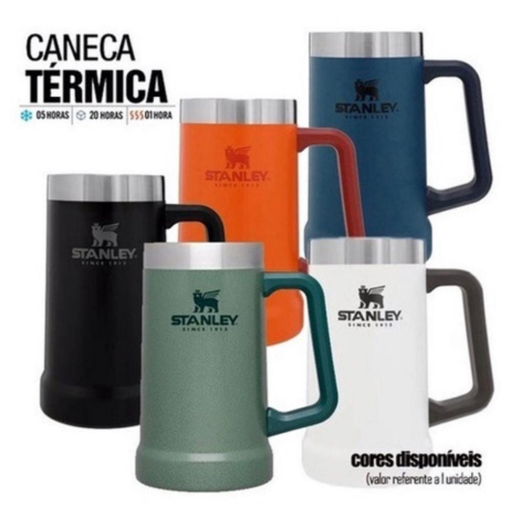 Caneca Stanley Térmica Para Cerveja 709ml Promoção | Shopee Brasil