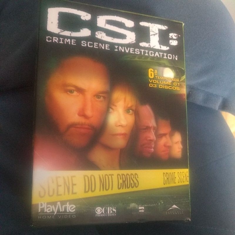 Dvd Csi Crimes Scene 6ª Sexta Temporada | Shopee Brasil