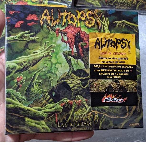 CD Autopsy - Live in Chicago (Slipcase e Pôster) | Shopee Brasil