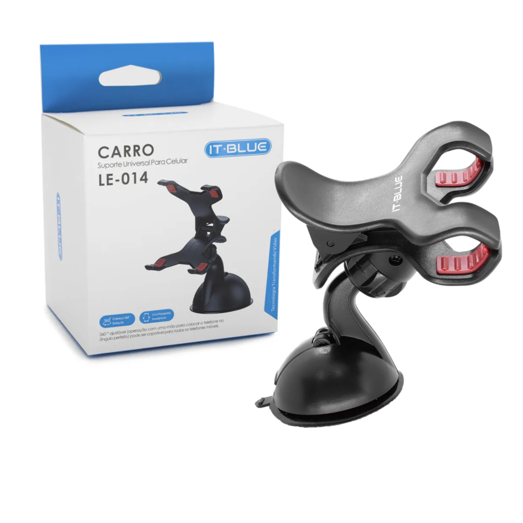Suporte para Celular Veicular Universal para Carro LE-014 | Shopee Brasil