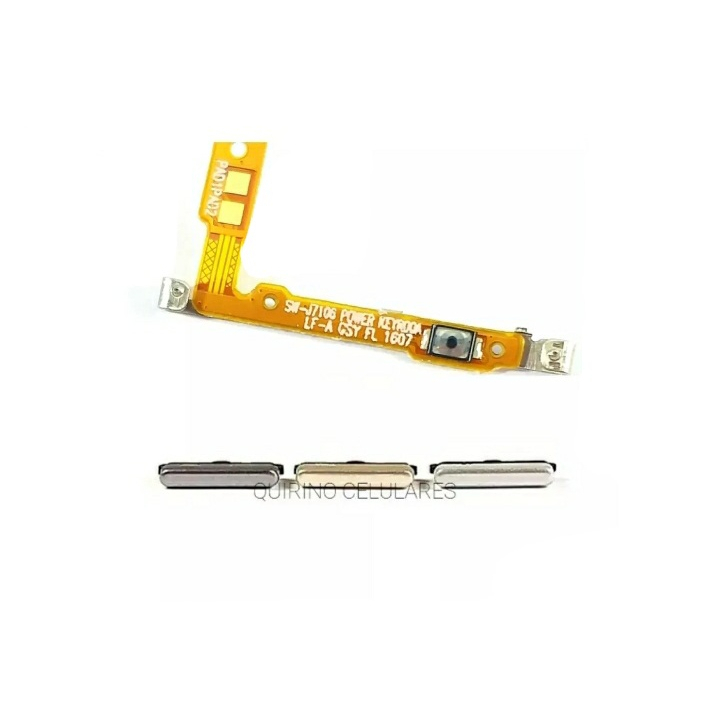 Flex Power + Botão Power Externo Com J5 J7 Metal J510 J710 | Shopee Brasil