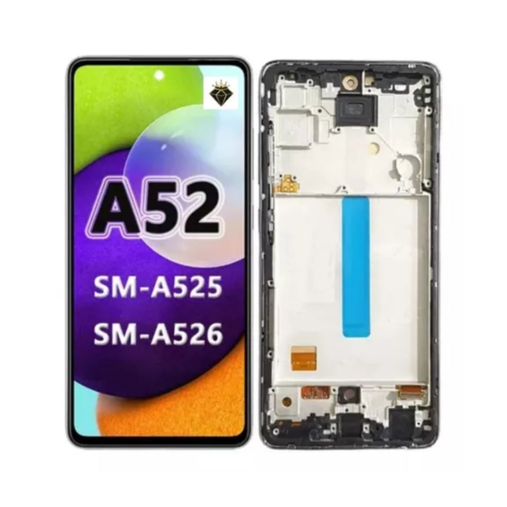 Tela Frontal Display Touch LCD Compatível A52 com aro incell | Shopee ...