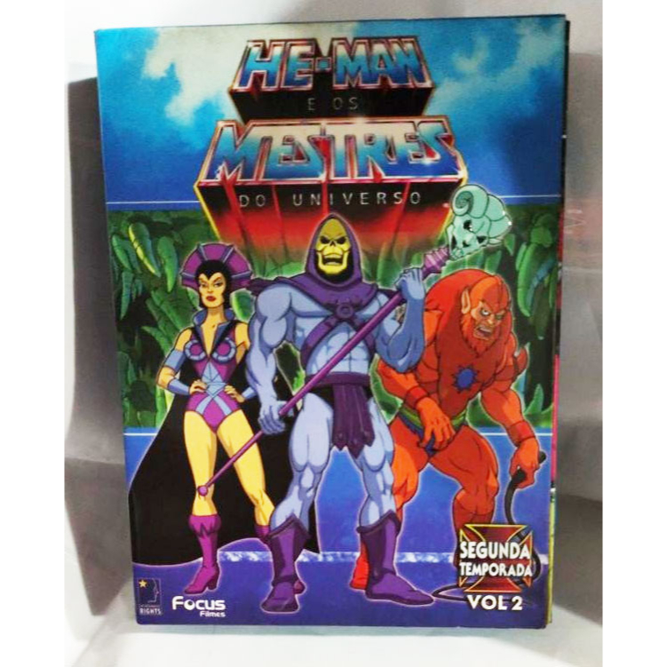 Box Dvd He-Man e os Mestres do Universo - 2º Temporada - Vol. 2 ...