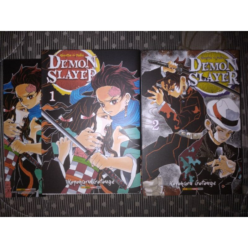 Kit - Demon Slayer - Volume 1 e 2. | Shopee Brasil