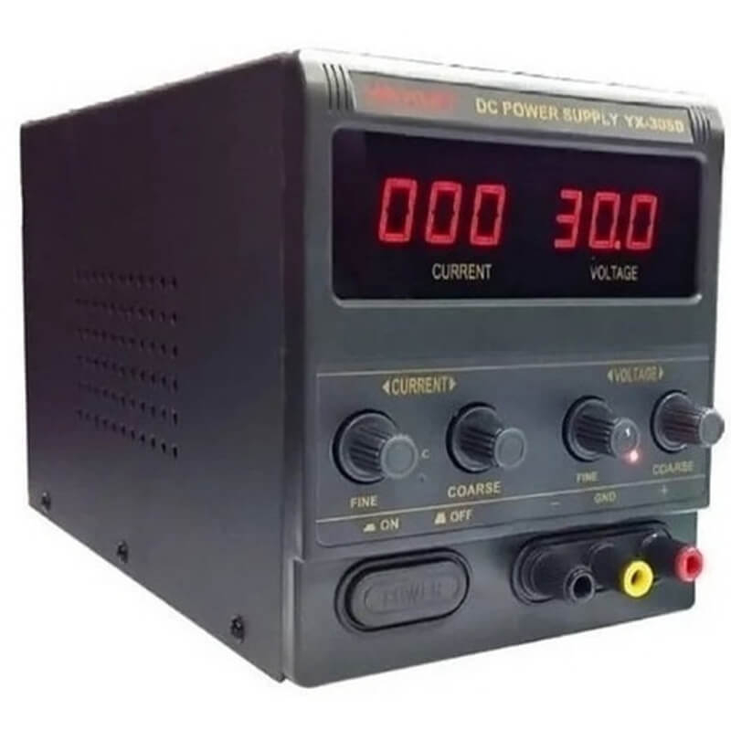 Fonte De Alimentação Digital Yaxun Yx 305d 5 A 30v | Shopee Brasil