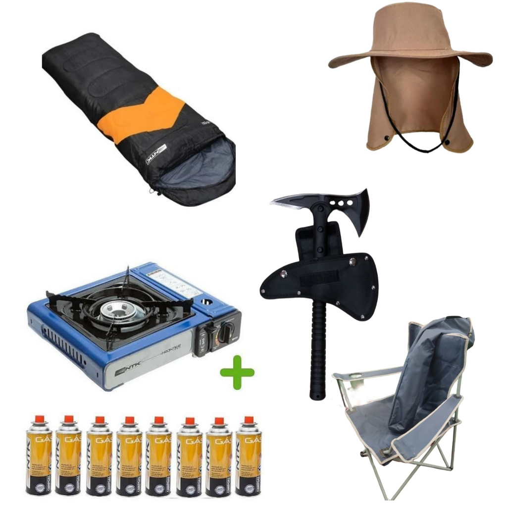 Kit completo camping Nautika Oferta | Shopee Brasil