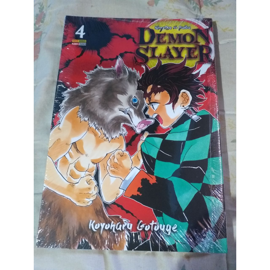 Mangá Demon Slayer Vol. 4 Panini (Lacrado) | Shopee Brasil