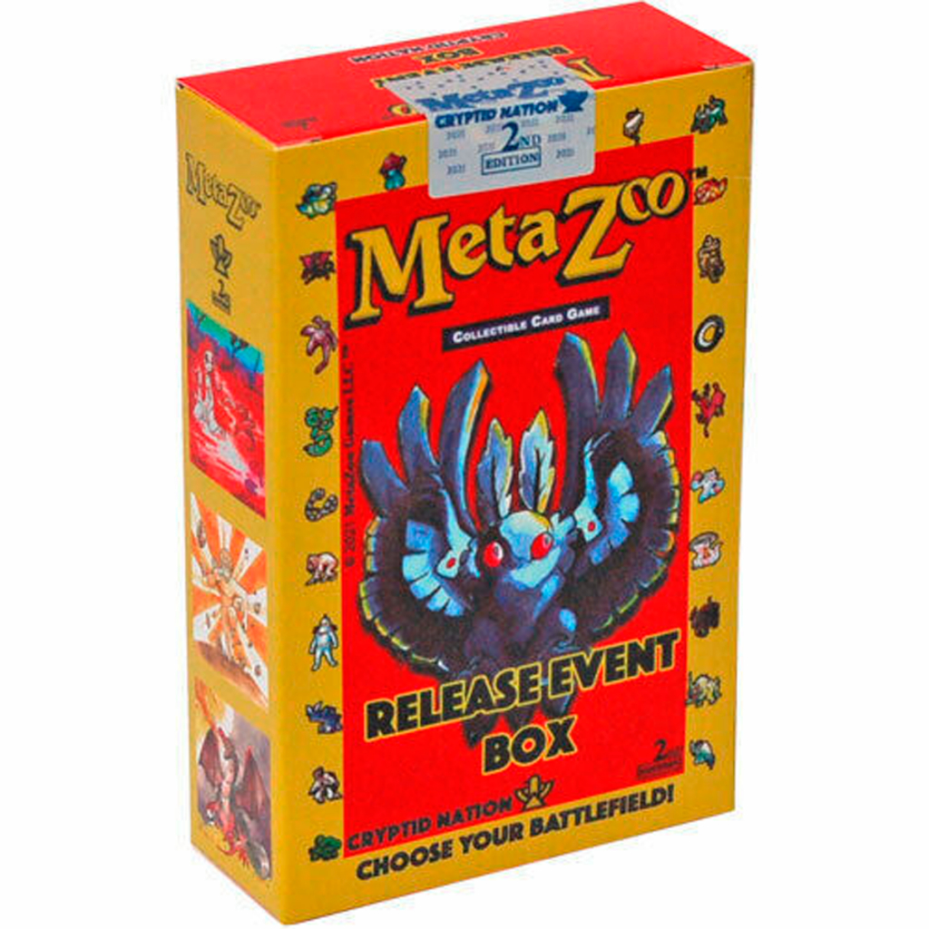 Metazoo Cryptid Nation Release Event Box Cartas Inglês TCG | Shopee Brasil