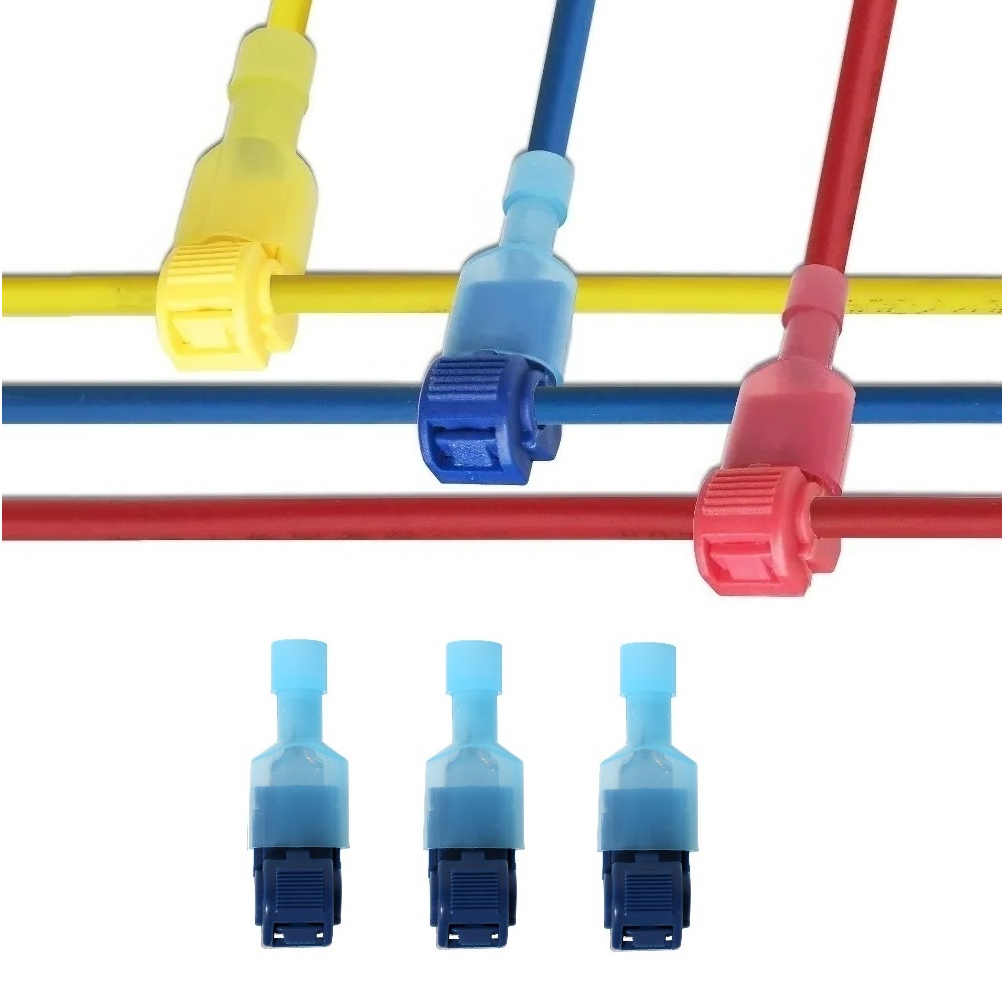 Kit 10 Conector De Derivação Conexão Rápida Para Fios Cabos | Shopee Brasil
