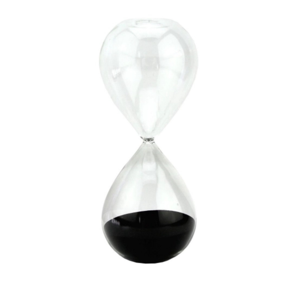 Ampulheta de Vidro Conta Tempo Temporizador De Areia 5 Minutos | Shopee ...