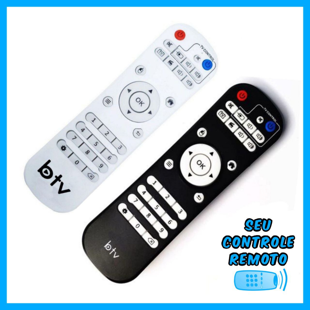 9035 CONTROLE REMOTO BTV EXPRESS (COM PILHAS) | Shopee Brasil