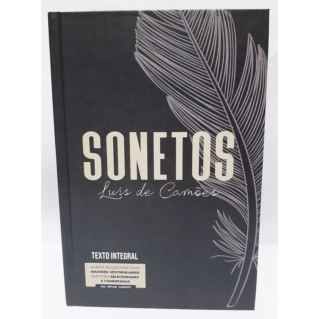 Livro Sonetos Capa Dura / Luis de Camões / Texto Integral | Shopee Brasil