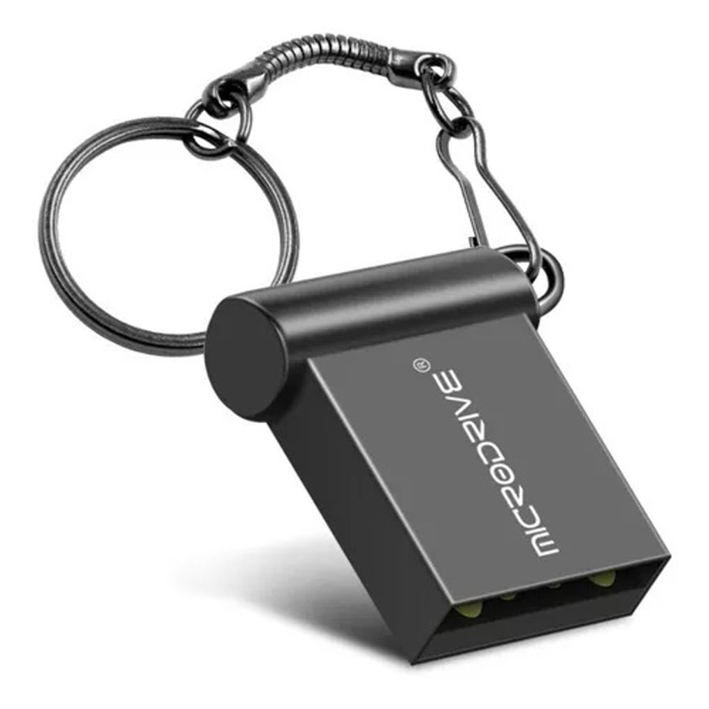 Mini Pen Drive Micro Slim 32gb ou 64gb Automotivo Mp3 Mp4 Computador ...