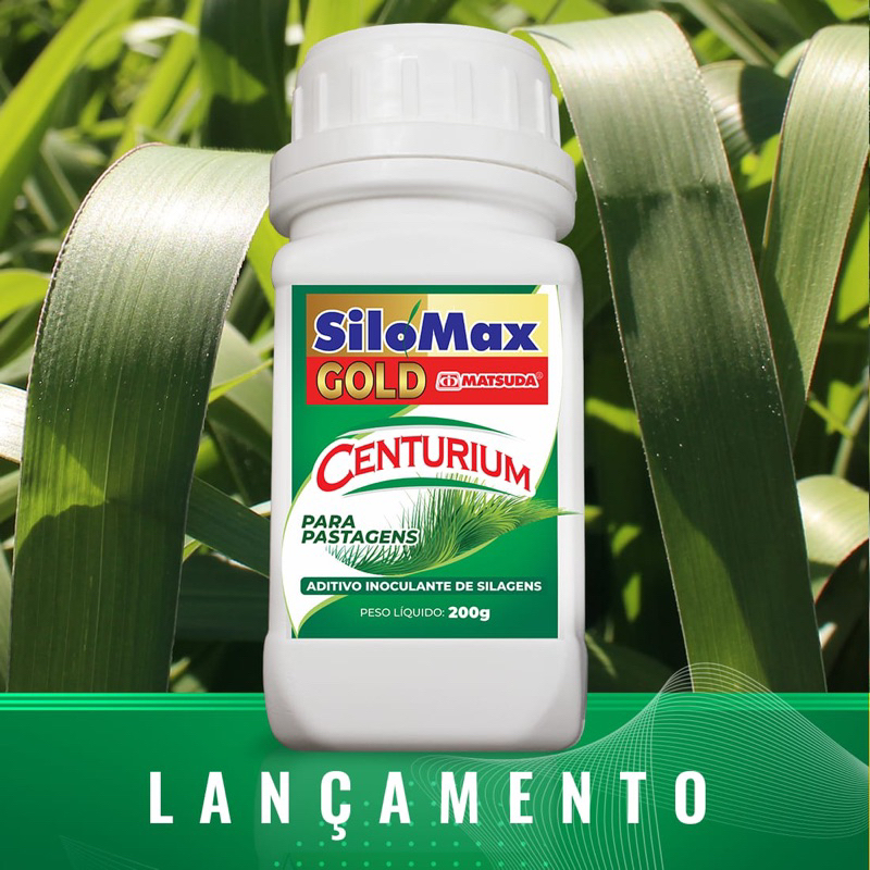 Inoculante para Silagem de Capim - SILOMAX Matsuda Gold Centurium 200g ...