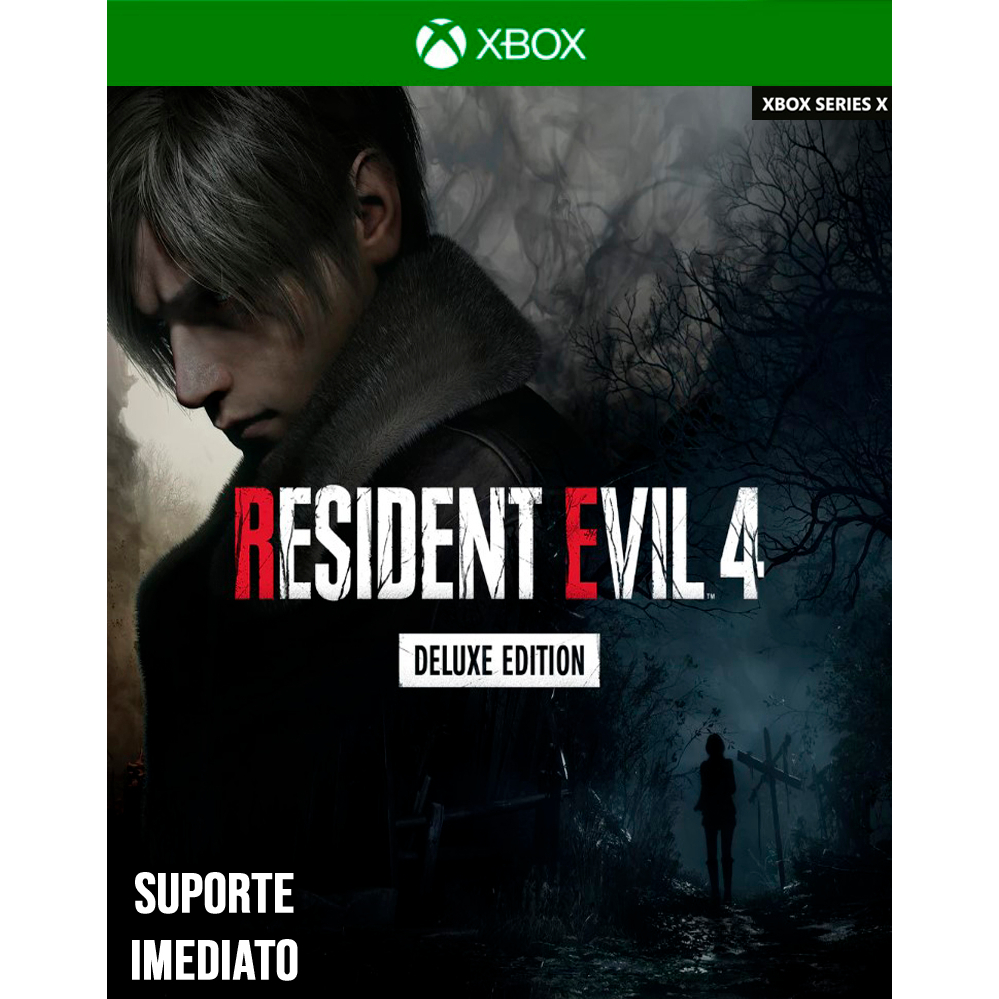 Resident Evil 4 Remake Deluxe Edition - Xbox Series XS | Shopee Brasil