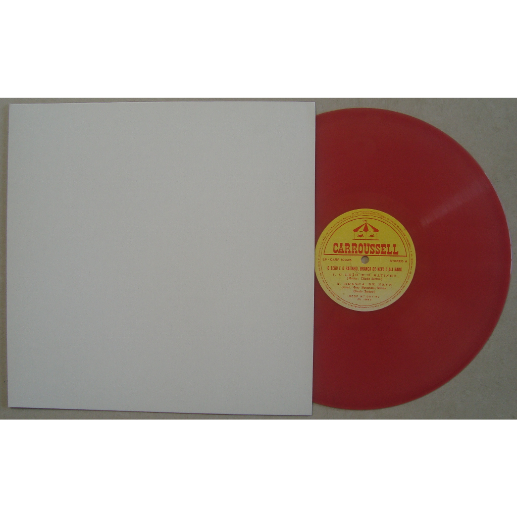 kit 20 Capas Para Lp Disco De Vinil, Branca no tamanho das originais, sem furo central | Shopee ...