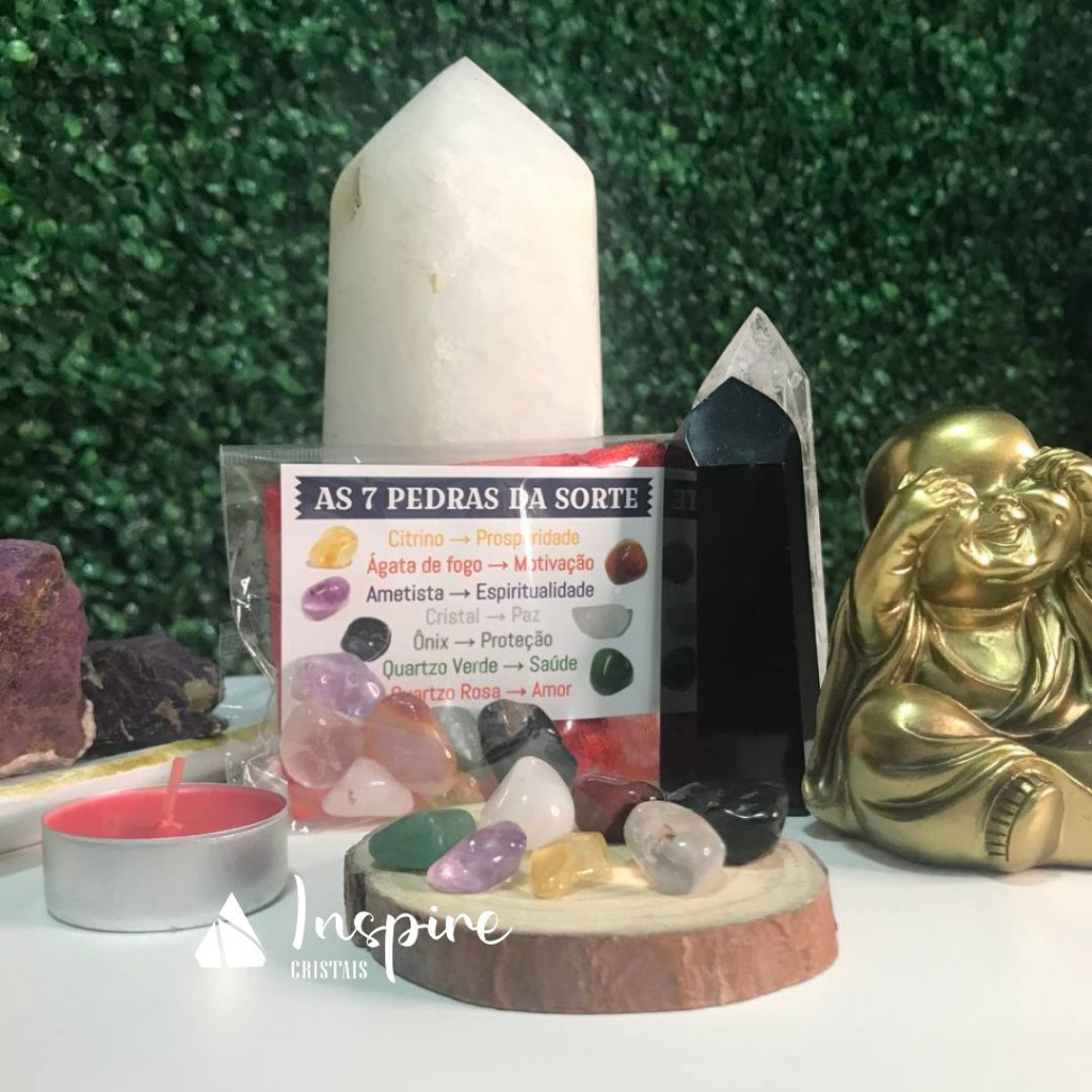 Kit as 7 Pedras da Sorte | Shopee Brasil