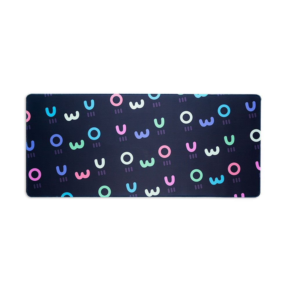 Mousepad Gamer Dazz Midnight UWU OWO EG Hibrido 900X400X5mm | Shopee Brasil